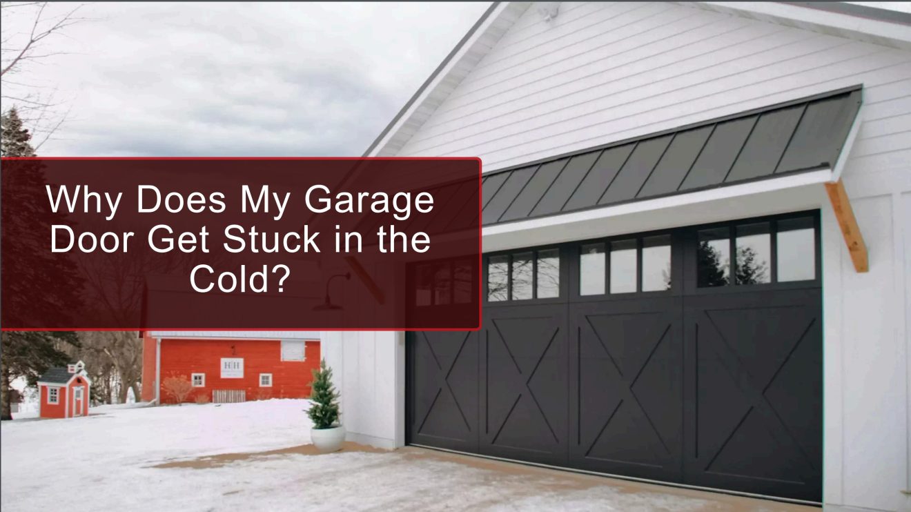 Why Does My Garage Door Get Stuck in the Cold? | Aladdin Garage Doors