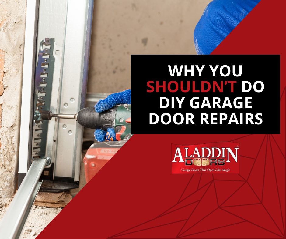 Why You Shouldn't DIY Garage Door Repairs | Safety Tips
